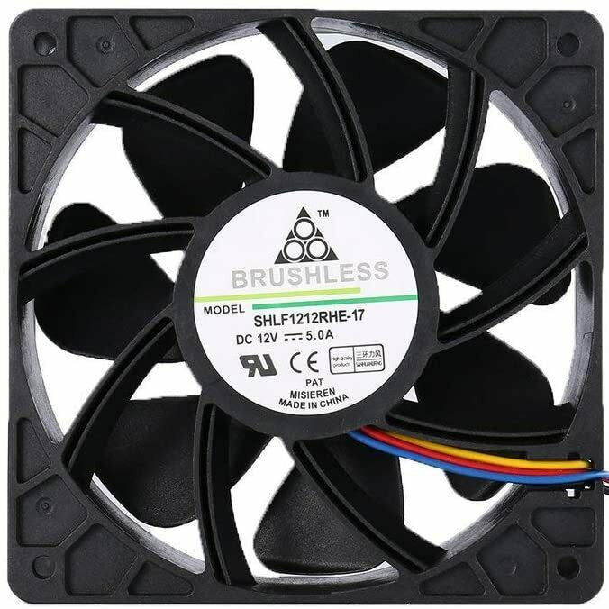 High Speed Fan 7500RPM 12v 5A 120mm — ASIC Miner Parts